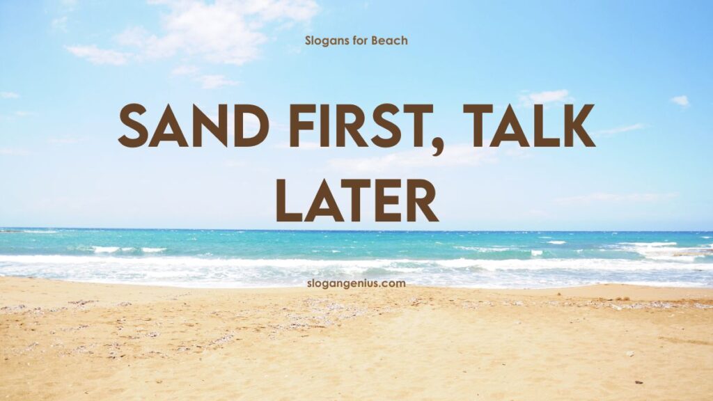 Slogans for Beach (Fun & Sun)