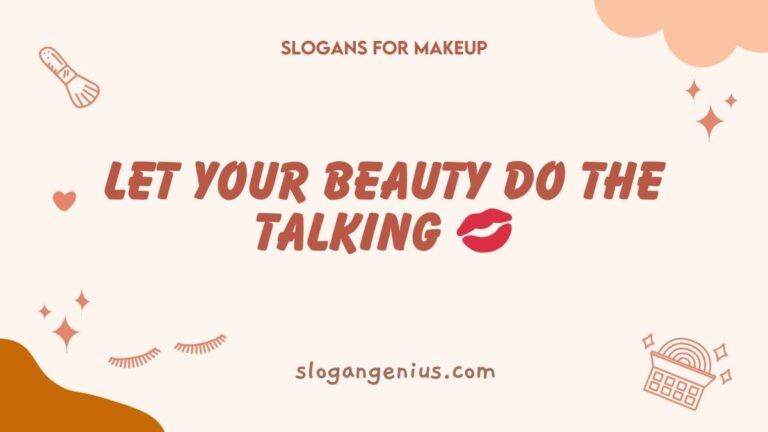 Slogans for Makeup (Grab Attention)