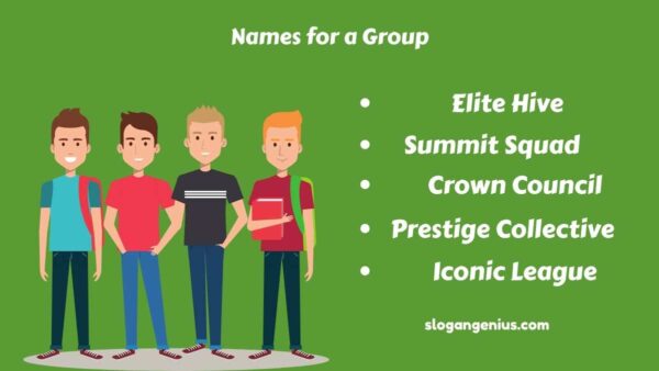 Names for a Group (Trendy and Fresh)