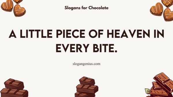 Slogans for Chocolate (Love Every Bite)