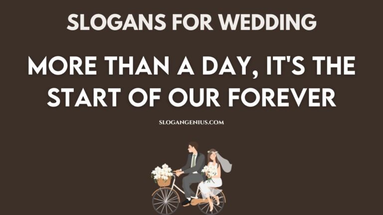 450+ Slogans for Wedding (Catchy Options)