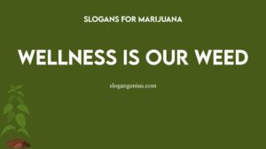 Slogans for Marijuana (Smoke with Style)