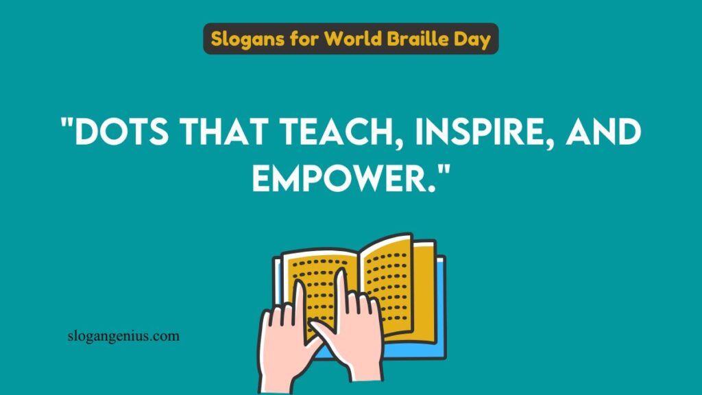 450+ Slogans for World Braille Day (Touching Hearts)