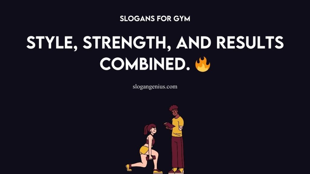 450+ Slogans for Gym (Fuel Energy)