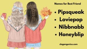 Names for Best Friend (Bold and Heartfelt)