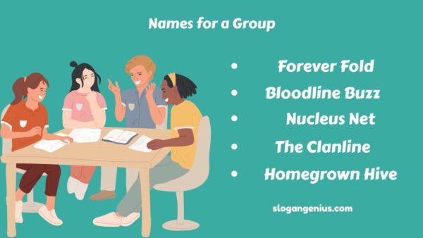 Names for a Group (Trendy and Fresh)