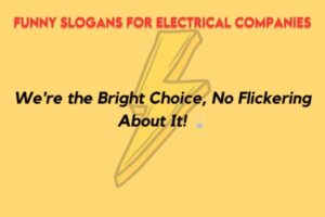 350+ Slogans for Electrical Companies