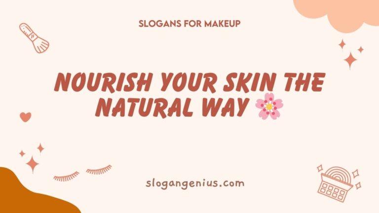 Slogans for Makeup (Grab Attention)