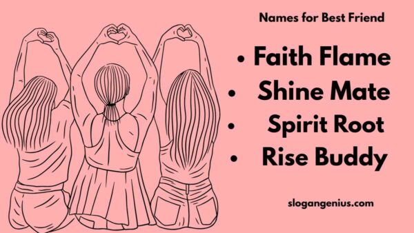 Names for Best Friend (Bold and Heartfelt)