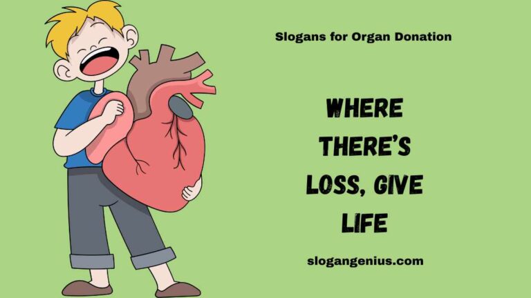 Slogans for Organ Donation (Student Voice Power)