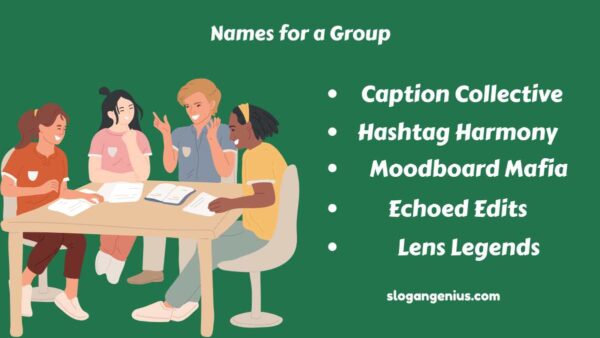 Names for a Group (Trendy and Fresh)