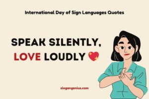 200+ Slogans for International Day of Sign Languages