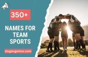 Names for Team Sports (Stand Out Fast)