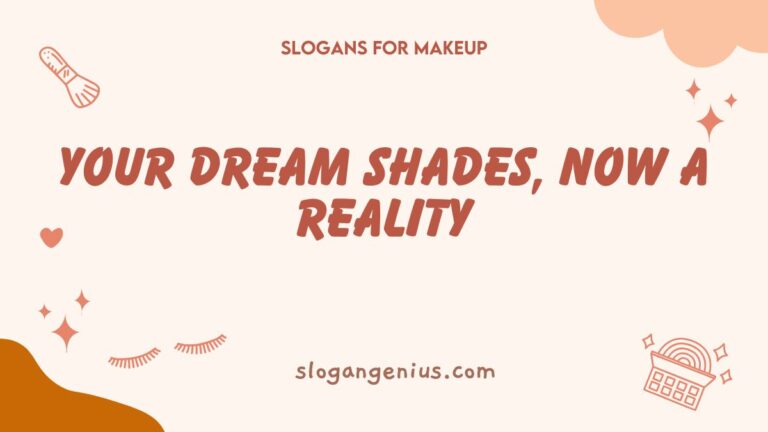 Slogans for Makeup (Grab Attention)