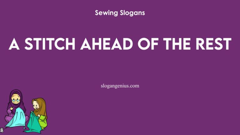 Sewing Slogans (Stitch Success)