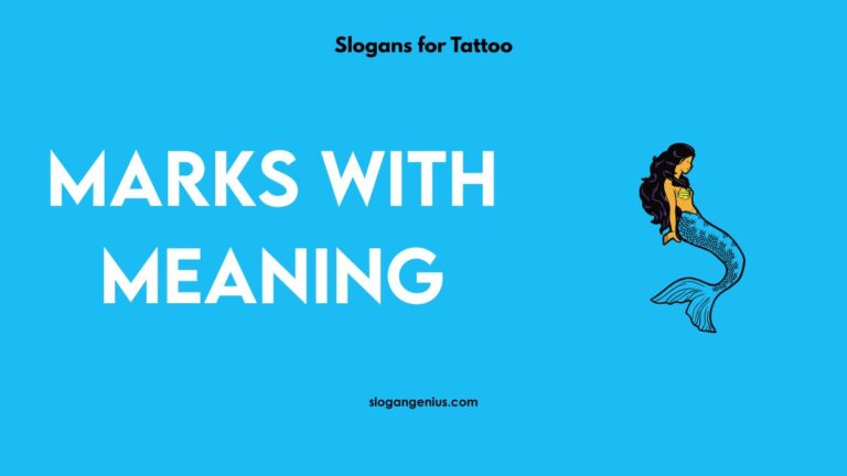 Slogans for Tattoo (Edgy Skin Statements)