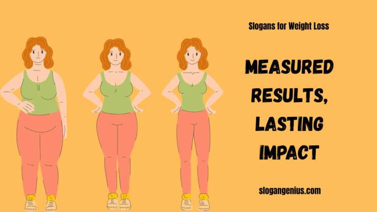 Slogans for Weight Loss (Positive Push)