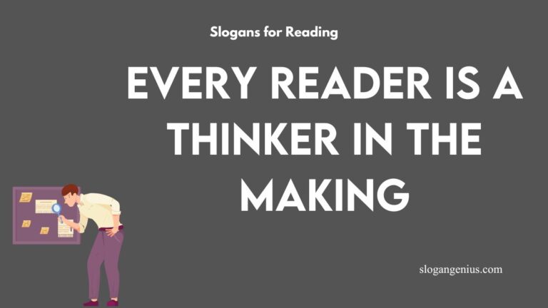 Slogans for Reading (Inspire a Love for Books)