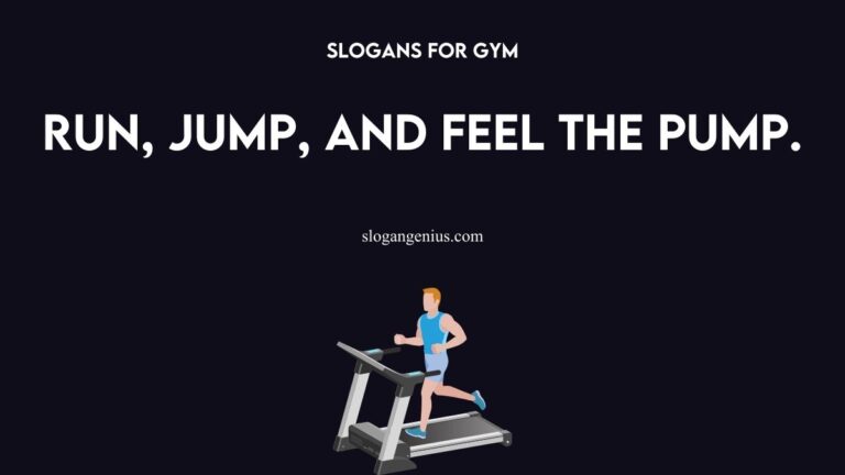 450+ Slogans for Gym (Fuel Energy)