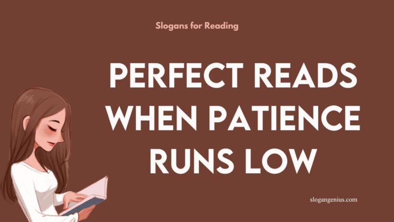 Slogans for Reading (Inspire a Love for Books)