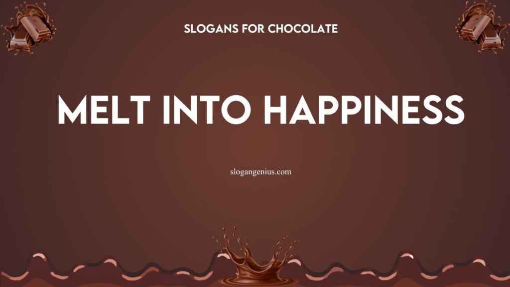 Slogans for Chocolate (Love Every Bite)