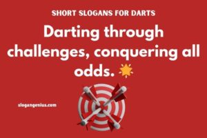 250+ Slogans for Darts (Ace Your Throws)