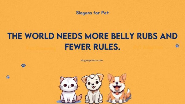 Slogans for Pet (Unique & Heartfelt)
