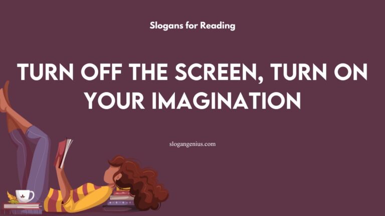 Slogans for Reading (Inspire a Love for Books)