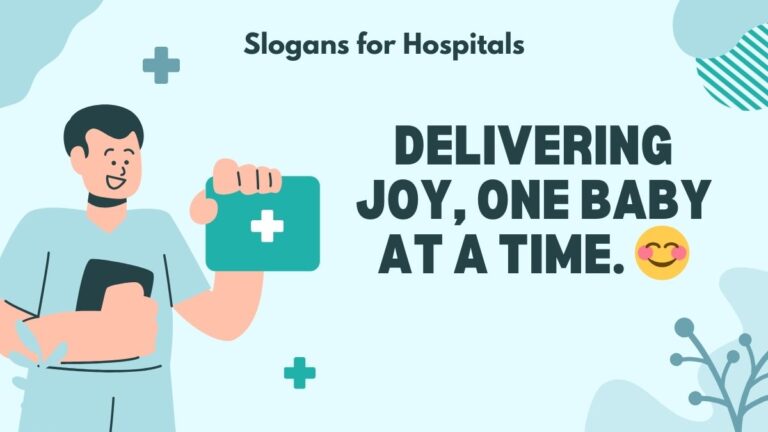 Slogans for Hospitals (Inspiring Care)