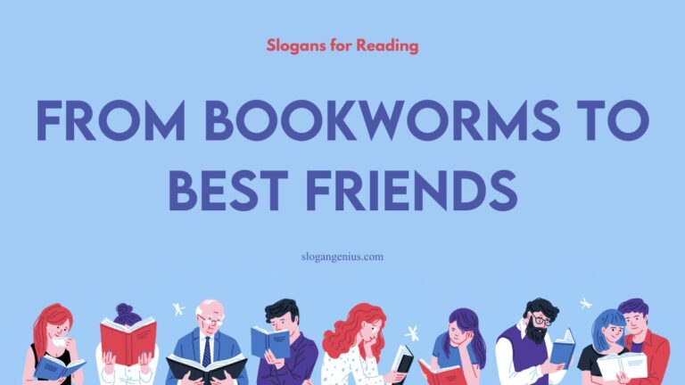 Slogans for Reading (Inspire a Love for Books)