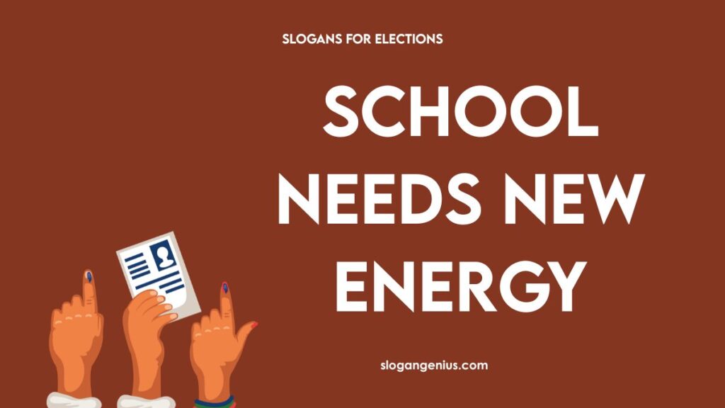 Slogans for Elections (Vote to Matter)