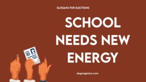 Slogans for Elections (Vote to Matter)