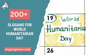 Slogans for World Humanitarian Day (Motivational Quotes)