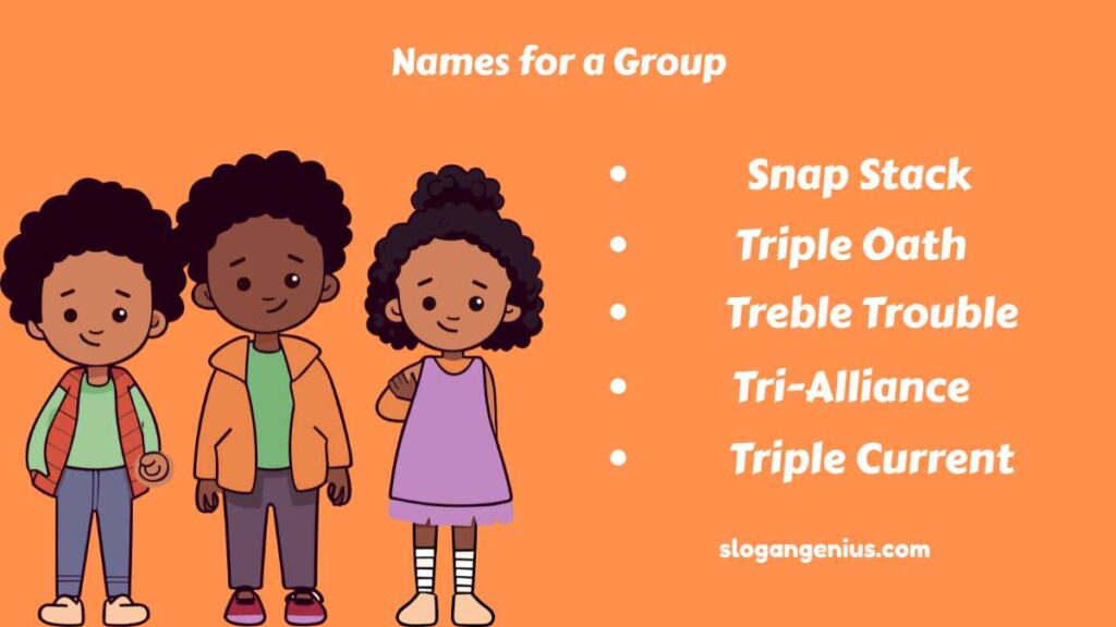 Names for a Group (Trendy and Fresh)