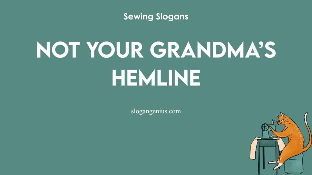 Sewing Slogans (Stitch Success)