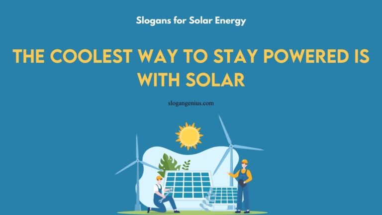 Slogans for Solar Energy (Cut Energy Costs)